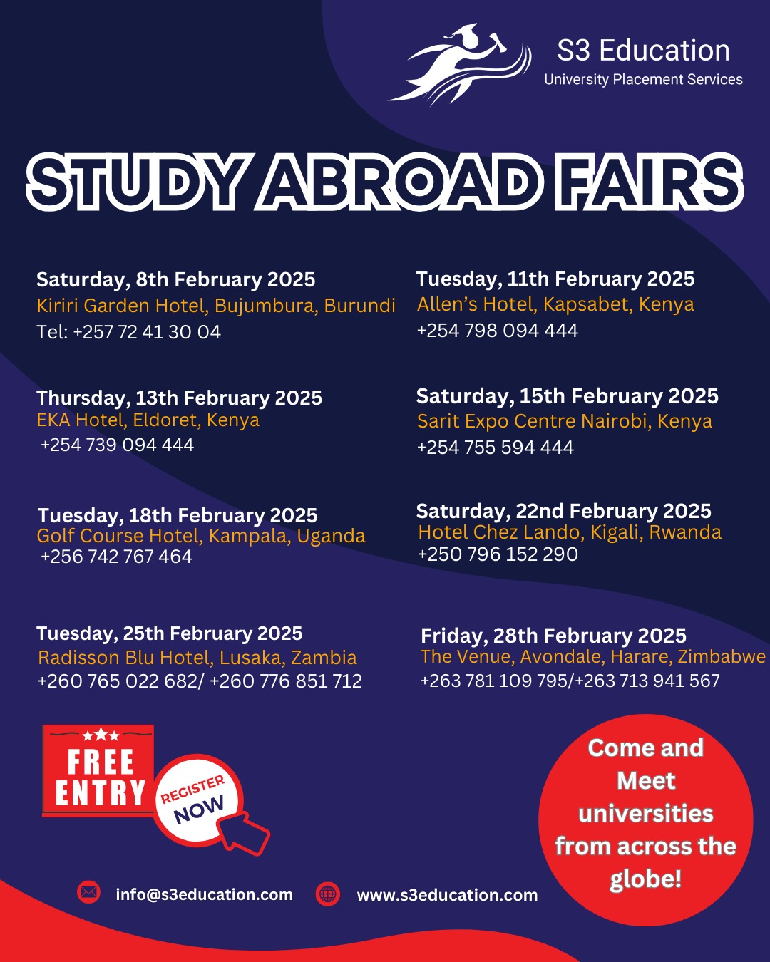 February Fair Registration | S3 Education